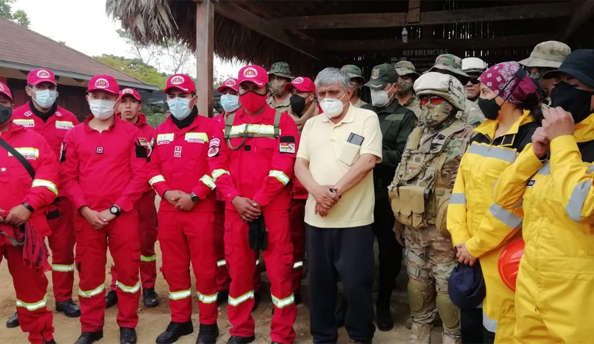 T Informas Bolivia | Bomberos entrenados en cuatro países intervendrán ...