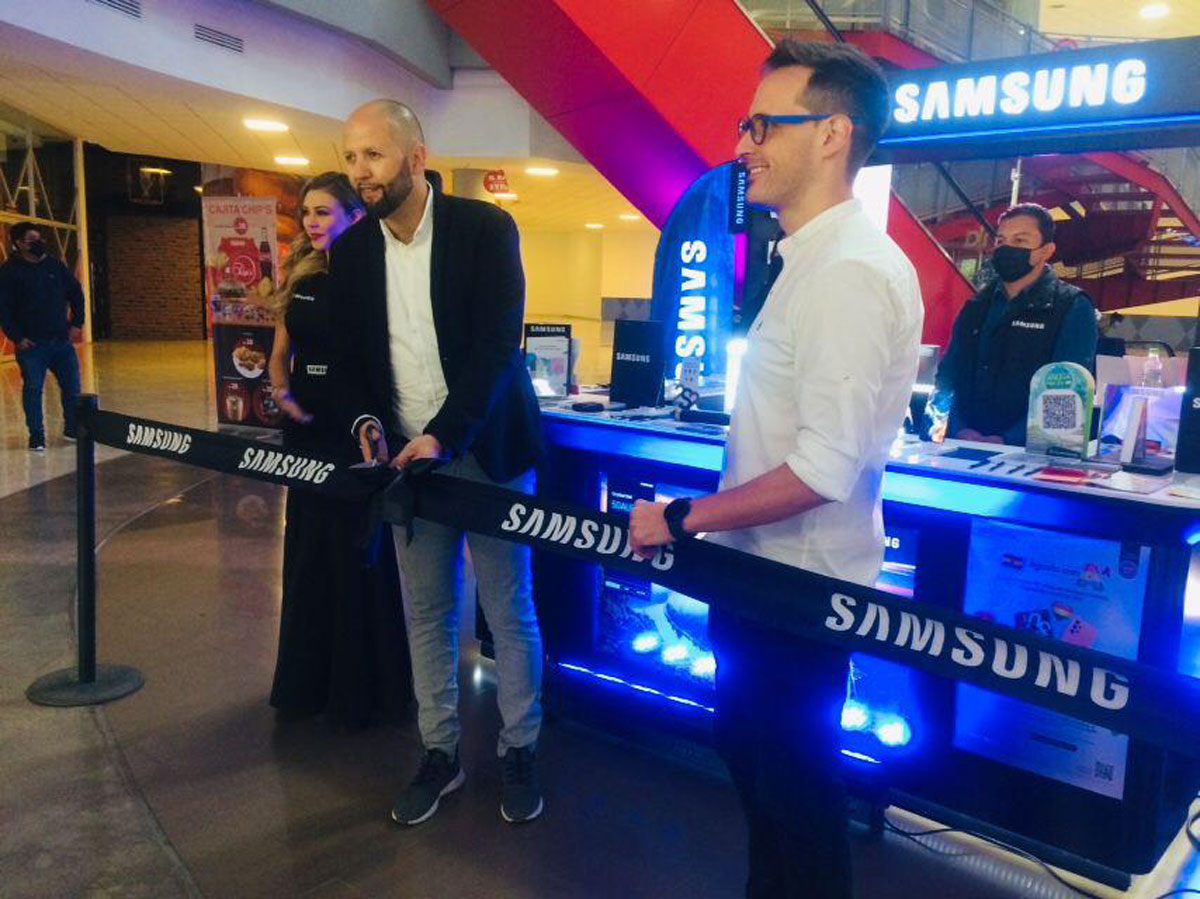 Samsung abre su primer Kiosko de experiencia en Tarija