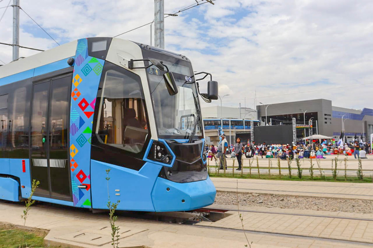T Informas Bolivia | Inauguran el Tren Metropolitano en Cochabamba y lo ...